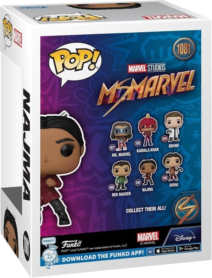 Фигурка Funko Marvel Television: Ms. Marvel Najma фанко Мисс Марвел ...