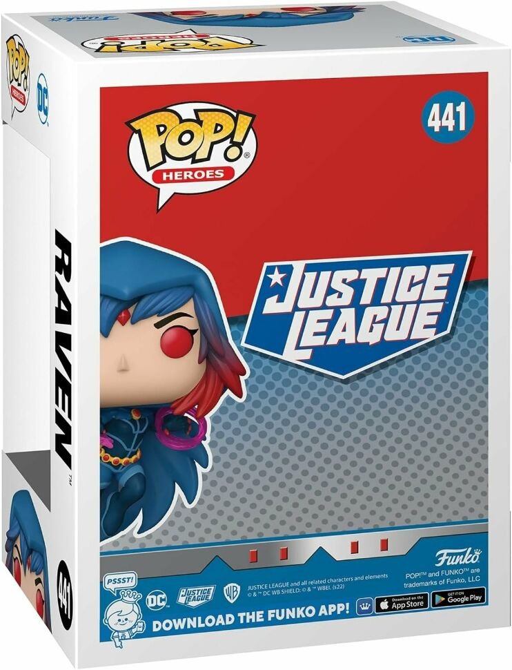 Фигурка Funko DC Heroes Justice League Raven фанко Равен 441 - в ITMSFT ...